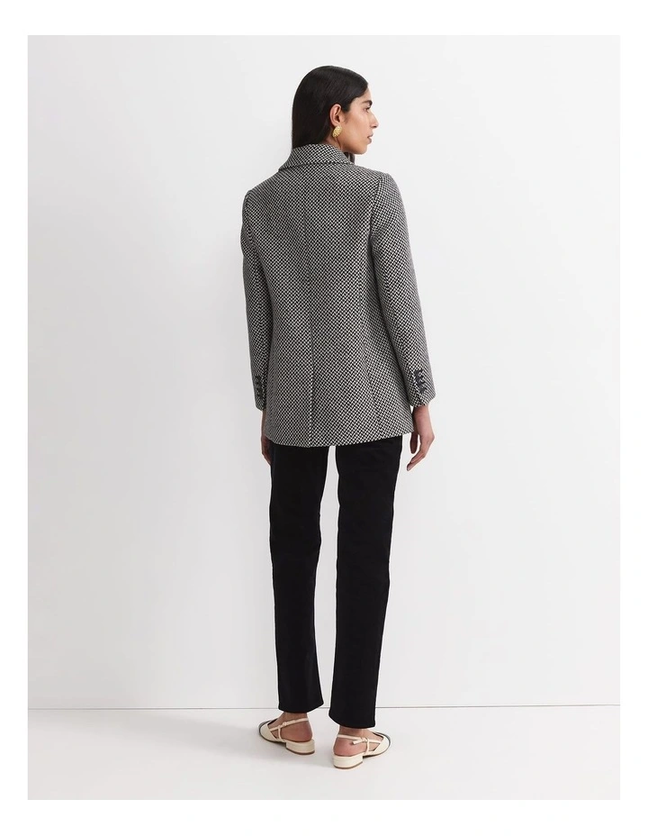 Sportscraft Bea Double Breasted Coat in Multi | MYER