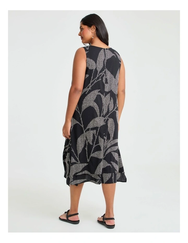 Taking Shape Natural Garcia Dress in Print | MYER