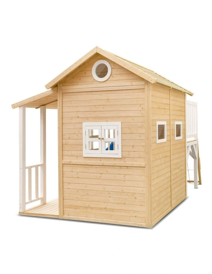 Lifespan Kids Lifespan Kids Finley Cubby House With 1.8m Blue Slide | MYER