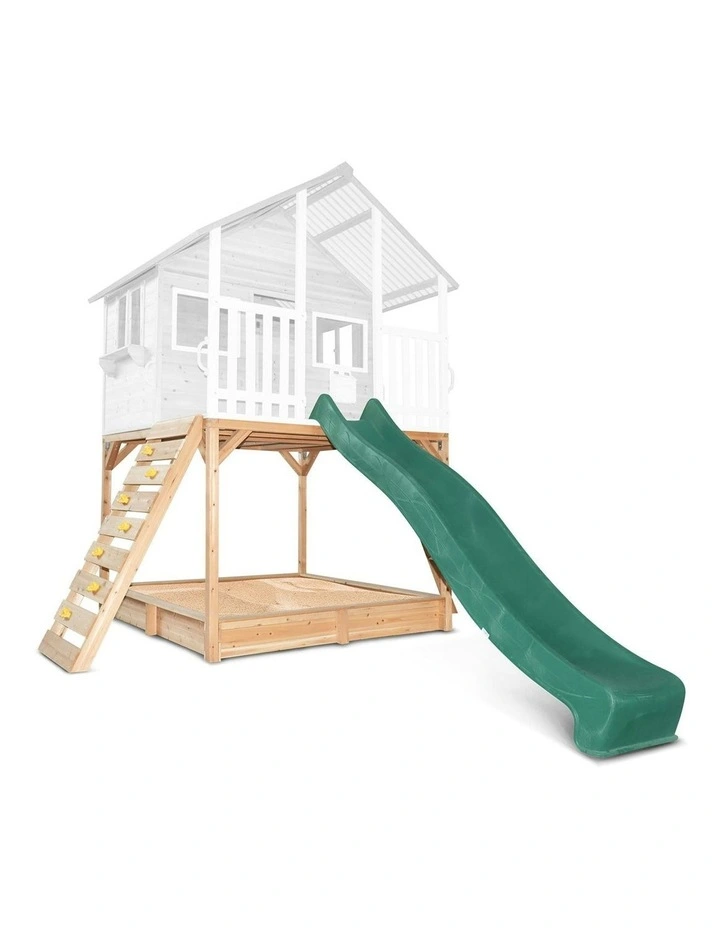 Lifespan Kids Elevation Kit And Slide In Green | MYER