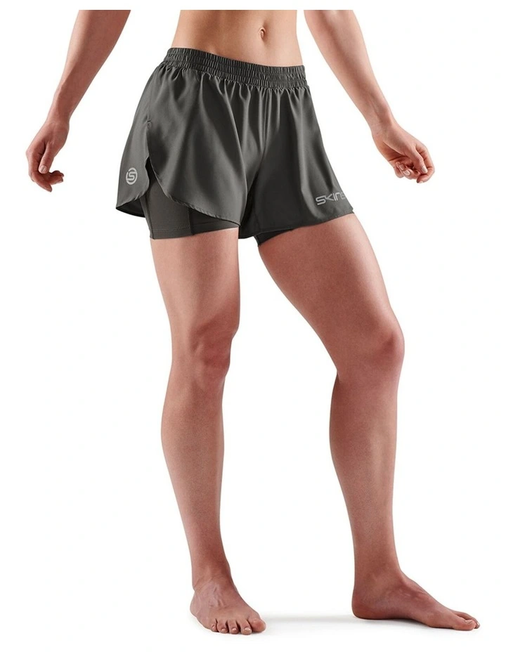 SKINS Series-3 Gym Superpose Tight in Charcoal | MYER