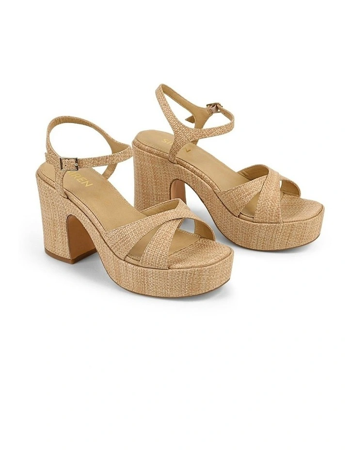 Siren Misty Platforms in Natural | MYER