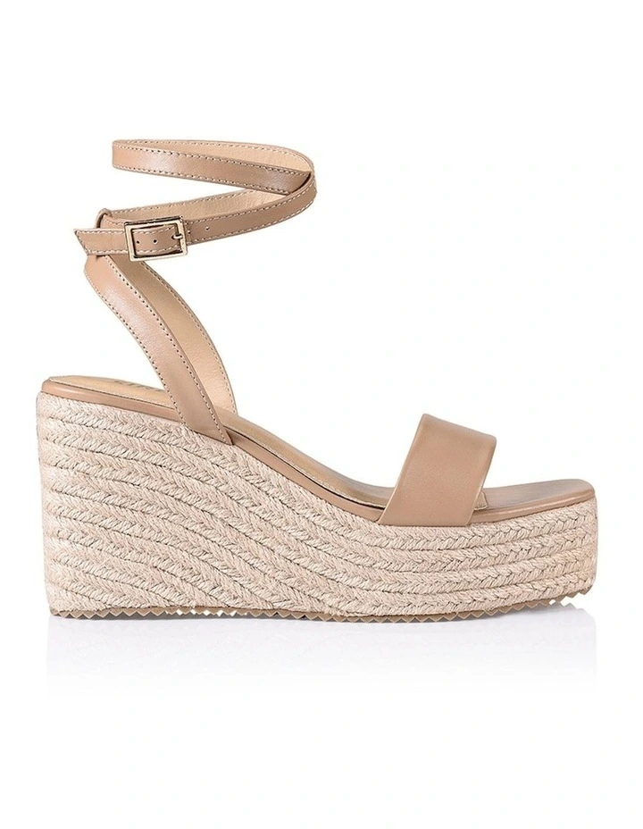 SIREN Sully Rope Wedges in Nude | MYER