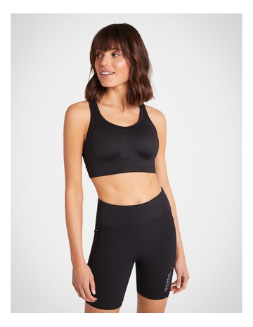 Rockwear Sprint High Impact Sports Bra in Black | MYER