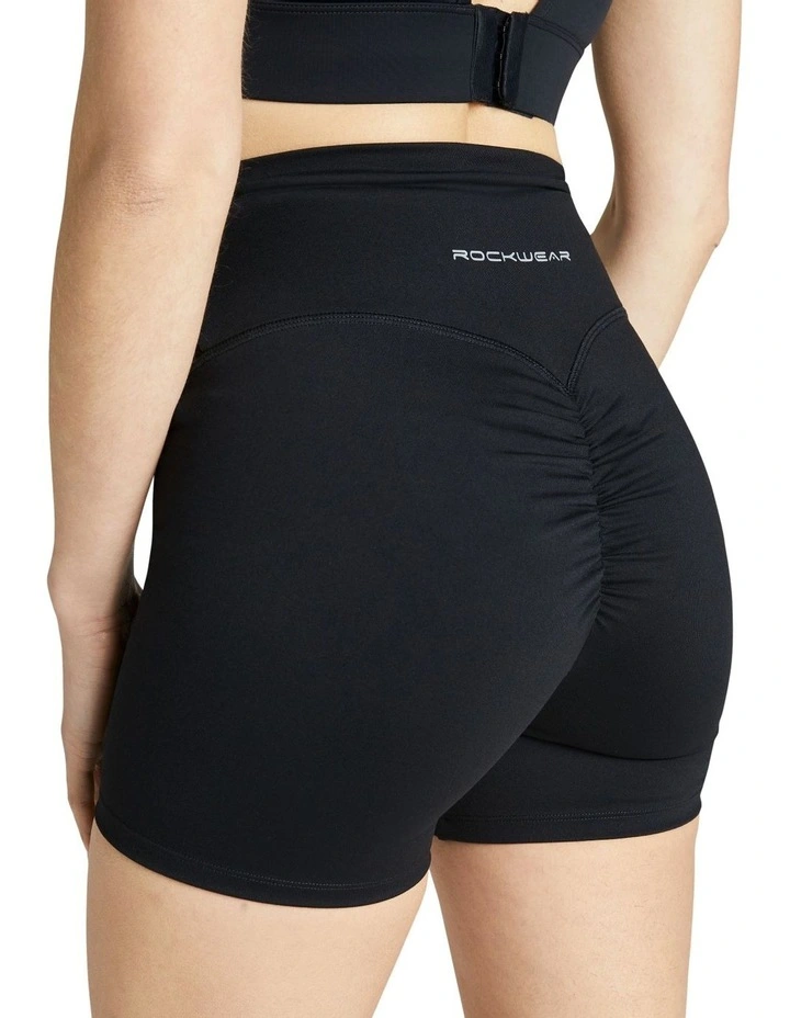 Rockwear Scrunch Bum Bike Shorts in Black | MYER