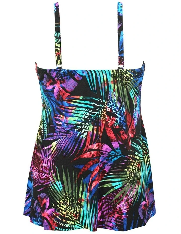 Miraclesuit Swim Tropicat Marina Underwired Padded Tankini Top in Multi ...