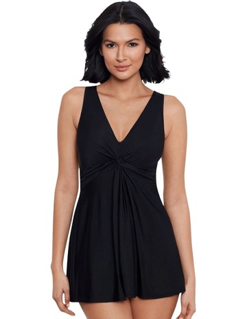 Miraclesuit Swim Must Haves Escape Underwire Shaping Swimsuit in Black ...