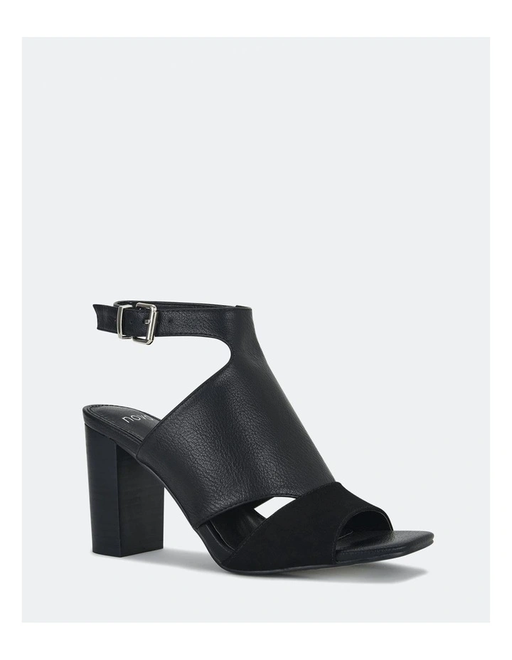 Novo Shoes Felipe Block Heel in Black | MYER