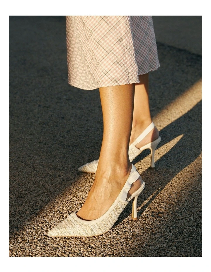 Novo Shoes Ibbie Pumps in Natural Tweed | MYER