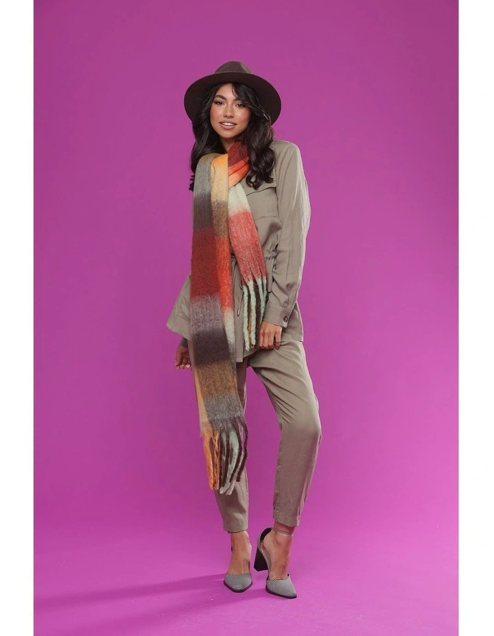 Morgan & Taylor Emma Scarf in Red | MYER