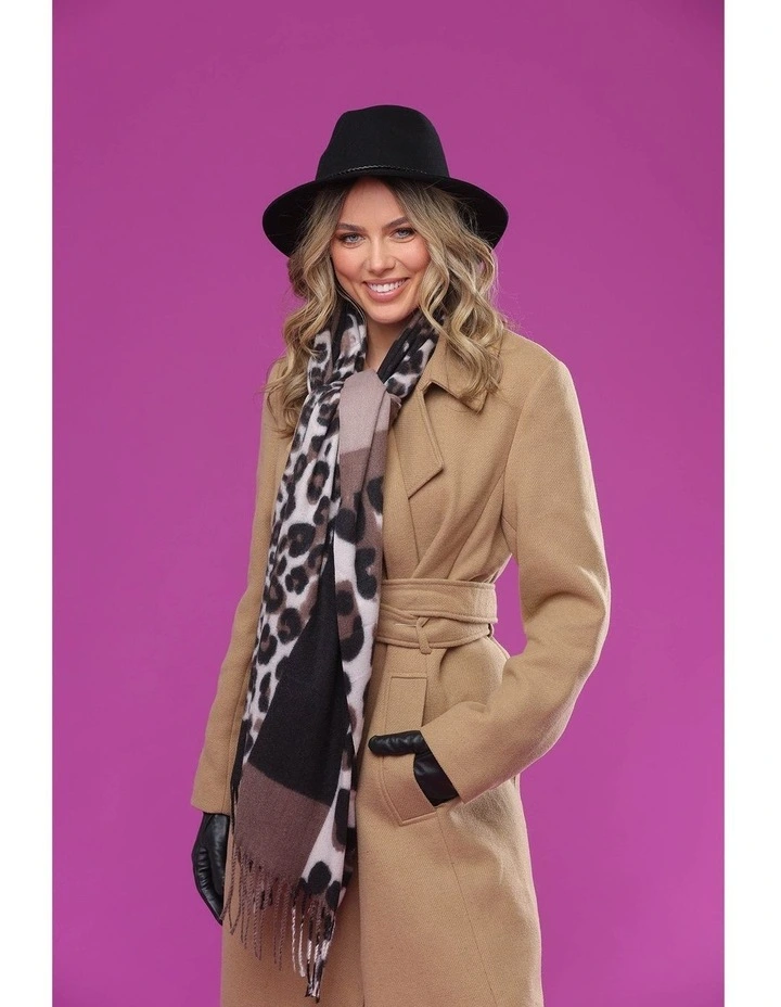 Morgan & Taylor Tasmin Fedora Hat in Black | MYER