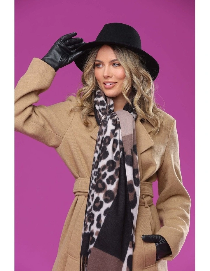 Morgan & Taylor Tasmin Fedora Hat in Black | MYER
