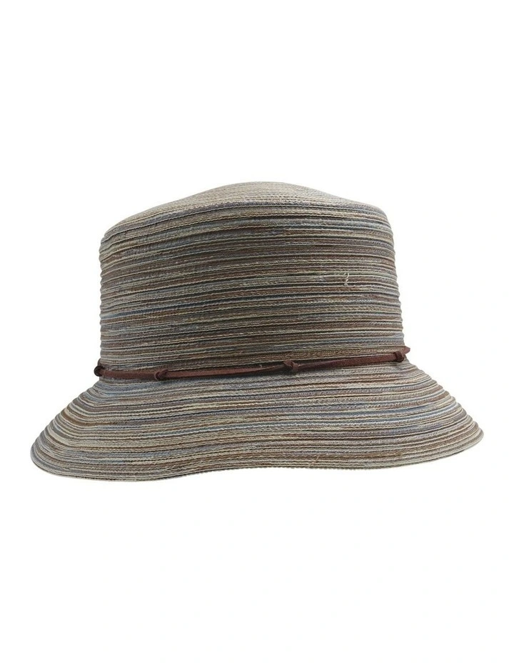 Morgan & Taylor Lasandra Bucket Hat in Blue Mix | MYER
