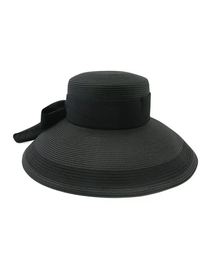 Morgan & Taylor Kori Droop Hat in Black | MYER