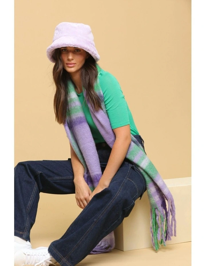 Morgan & Taylor Jessica Scarf In Purple | MYER