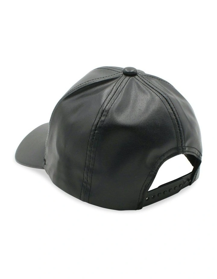 Morgan & Taylor Archer Cap in Black | MYER