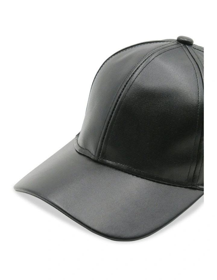 Morgan & Taylor Archer Cap in Black | MYER