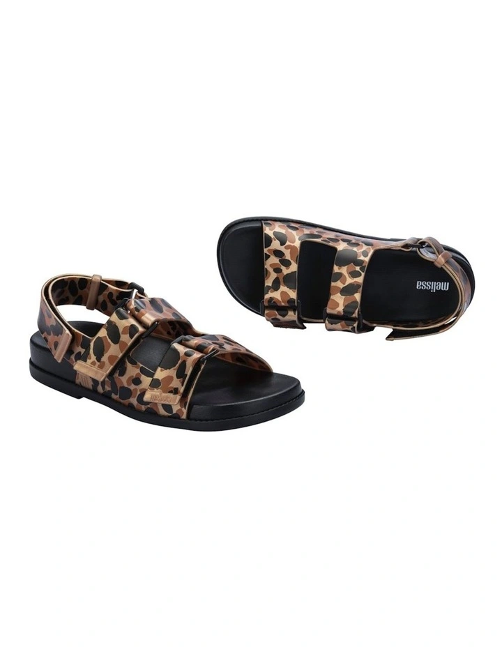 Melissa Shoes Melissa Papete Pretty Sandal in Print Leopard | MYER
