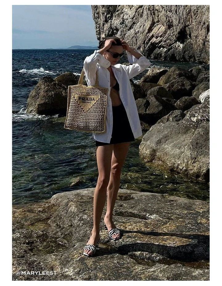 Senso Venus II Heeled Sandals In Black/White | MYER