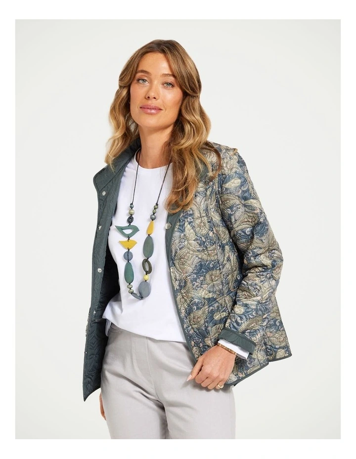 Fella Hamilton Ulvio Reversible Jacket in Olive | MYER