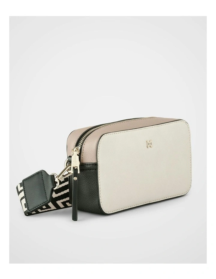 Madison Accessories Rima Boxy Small Camera Bag With Graphic Strap in ...