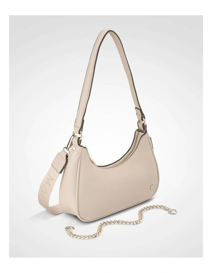 Madison Accessories Kaylee Small Shoulder Bag in Beige | MYER