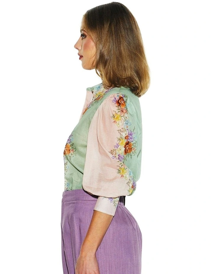 Fate & Becker Hollyhock Shirt in Green | MYER