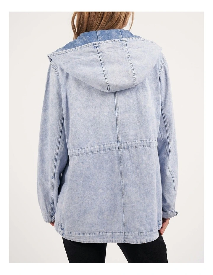 Foxwood Kingston Anorak Jacket in Light Blue | MYER