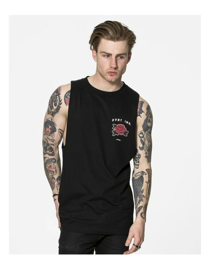 DVNT Rose Tank in Black | MYER