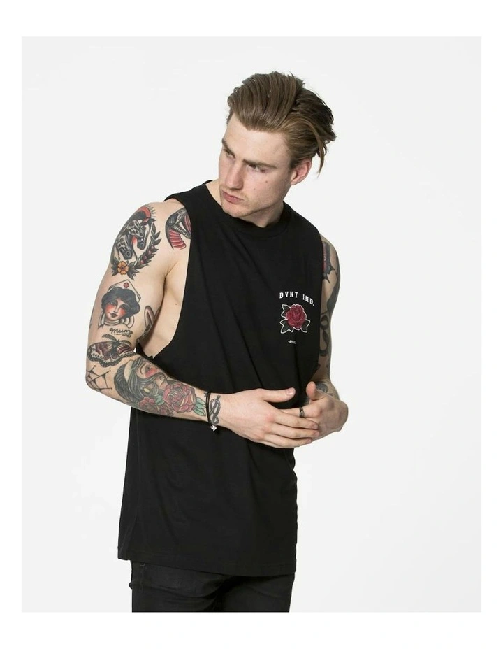 DVNT Rose Tank in Black | MYER