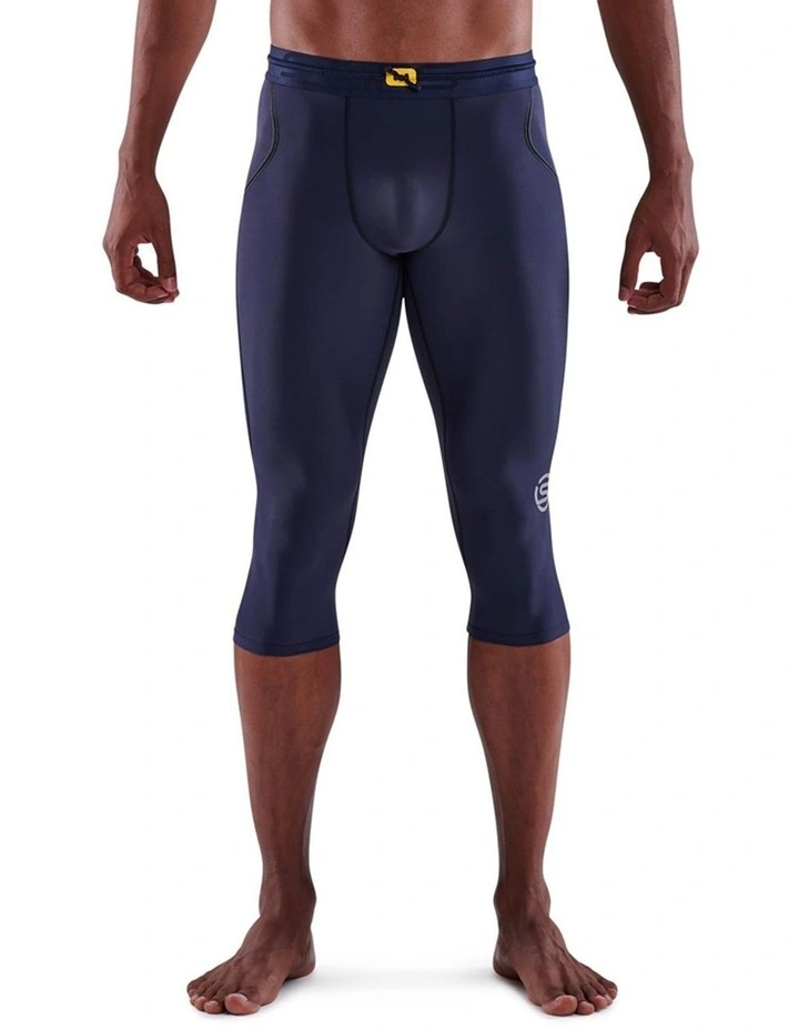 SKINS Series-3 3/4 Tight in Thermal Navy Blue | MYER