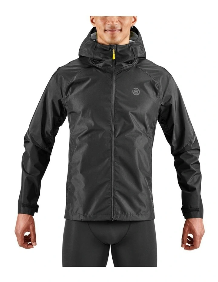 SKINS 3-Series Running Jacket in Black | MYER