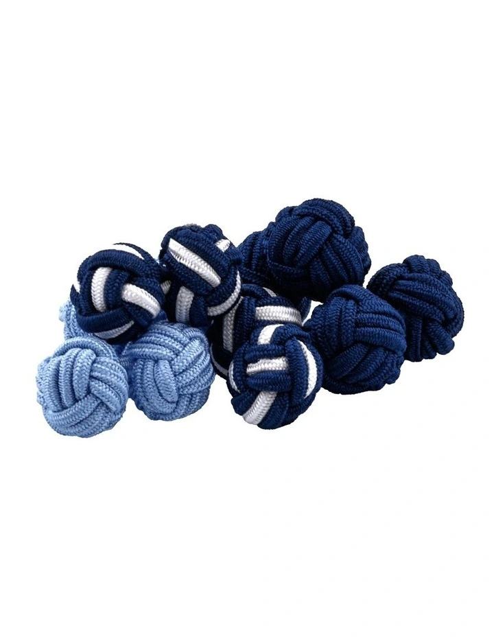 Cudworth Silk Knot Set in Blue | MYER