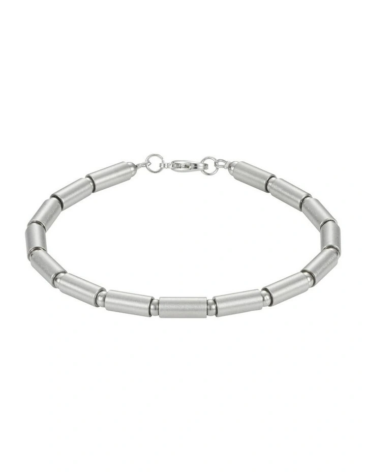Cudworth Stainless Steel Tube Link Bracelet | MYER