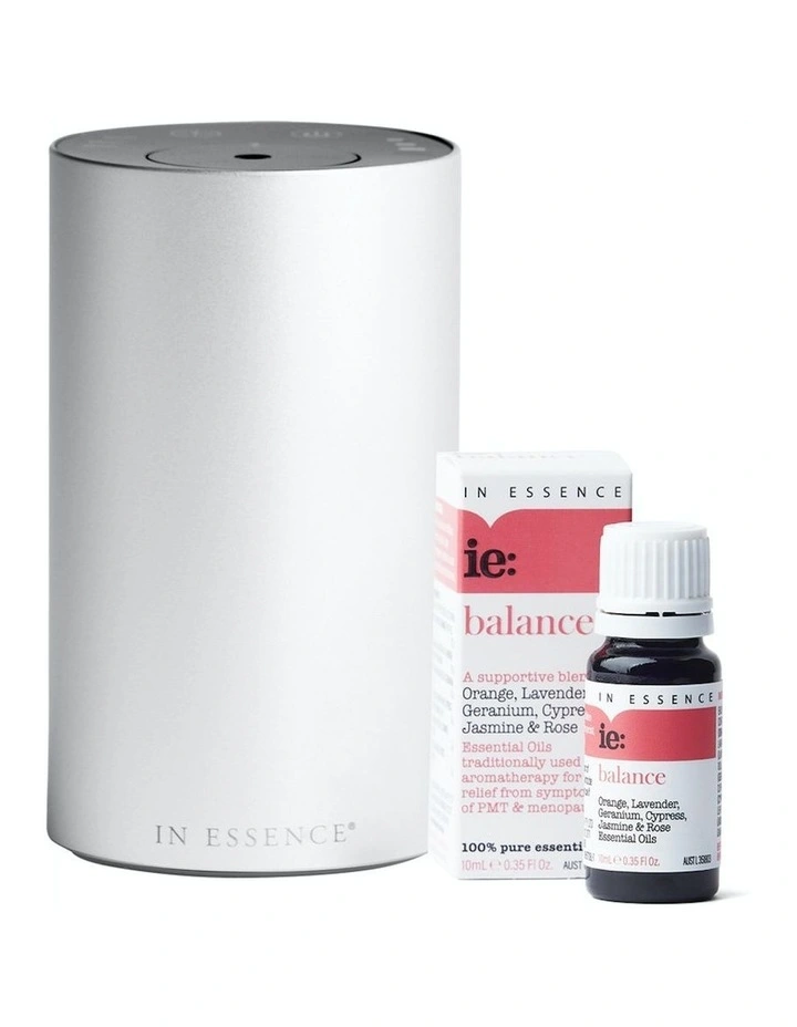 In Essence Balance Pure Essential Oil & Waterless Diffuser Set | MYER