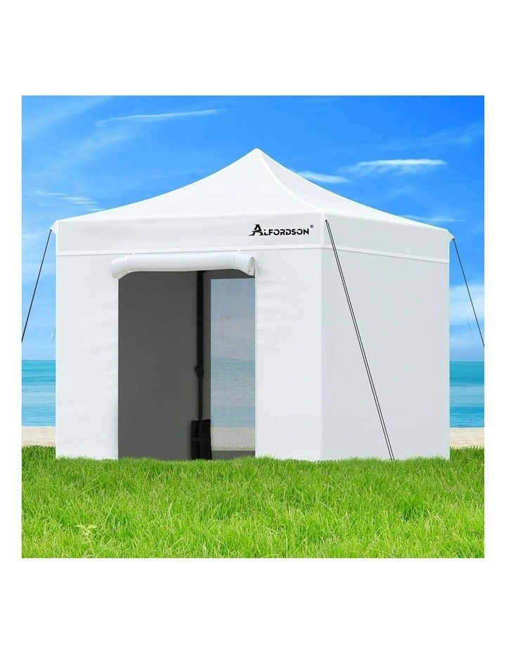 Alfordson Gazebo Pop Up Marquee 3x3 in White | MYER