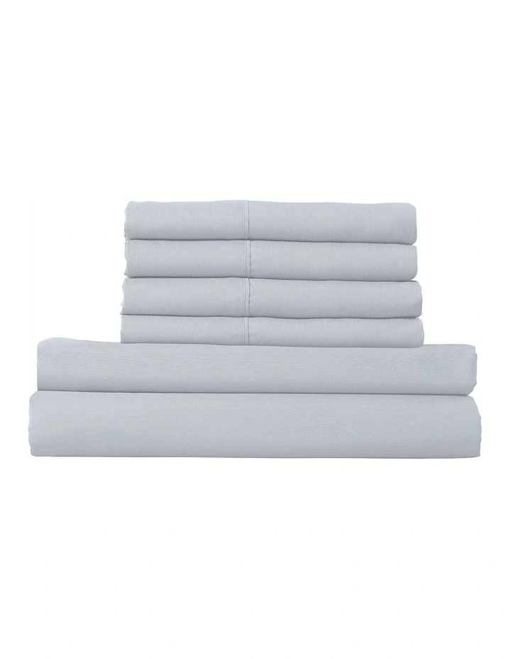 Royal Comfort 1500 Thread Count Cotton Rich Queen 6 piece Sheet & Quilt ...