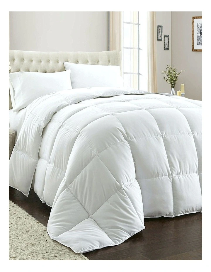 Royal Comfort 800GSM Hotel Weight Down Alternative Quilt in White | MYER