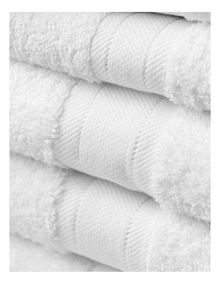 Royal Comfort Regency Luxury Plush Towel Set 20 Piece in White | MYER