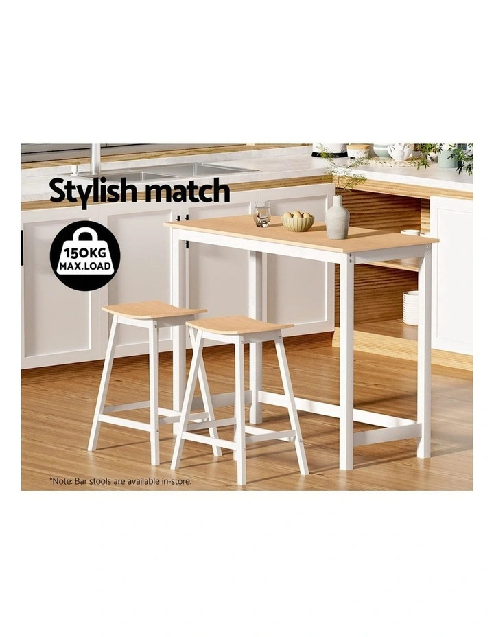 Artiss Ari Bar Table 108CM Rectangular | MYER