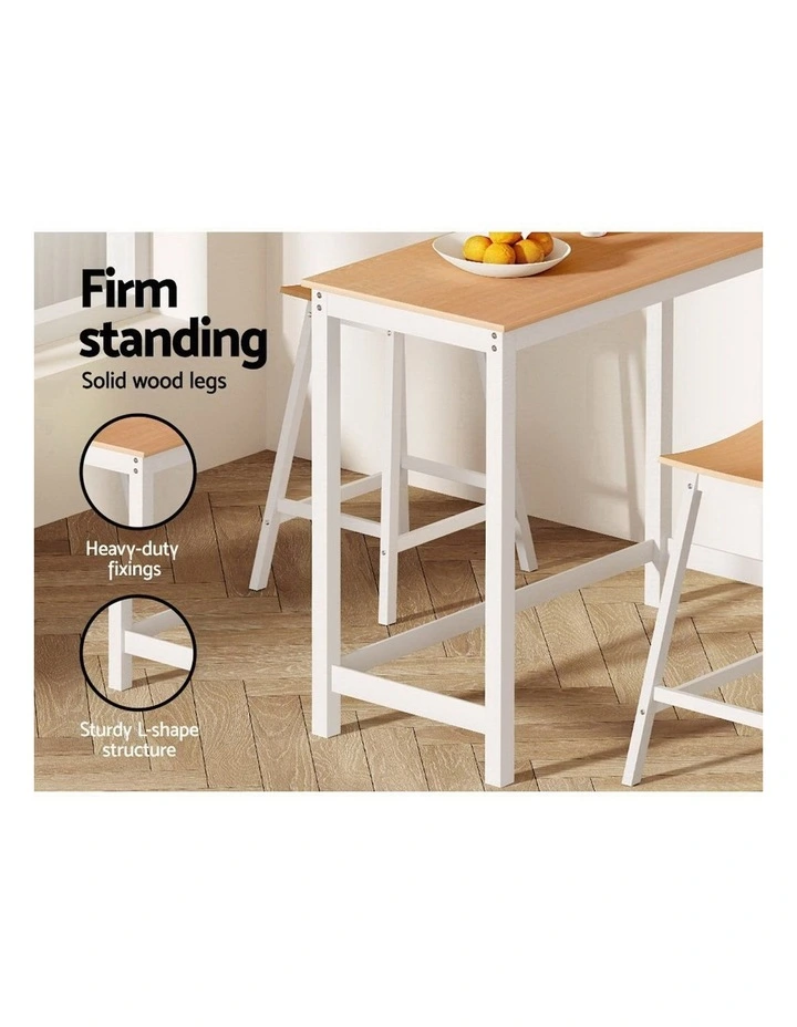 Artiss Ari Bar Table 108CM Rectangular | MYER