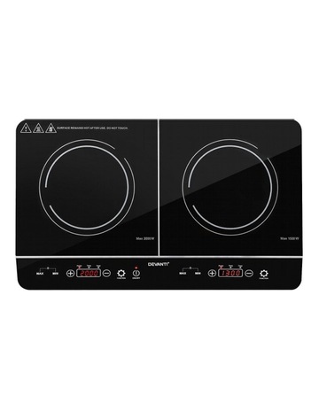 Devanti Induction Cooktop Electric Cooker 30cm | MYER