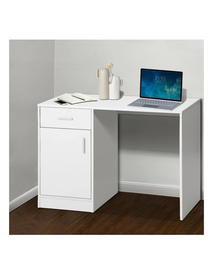 Artiss Computer Desk Drawer Cabinet 100cm in White | MYER