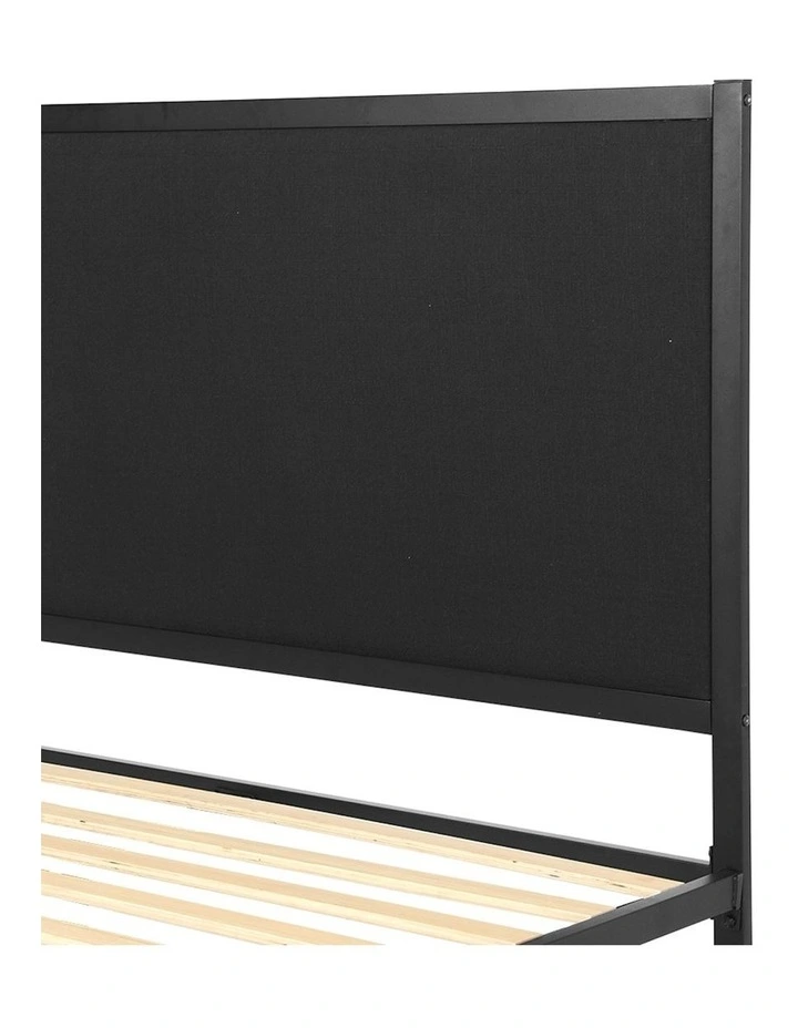 Artiss Pada King Single Size Metal Bed Frame In Black Myer