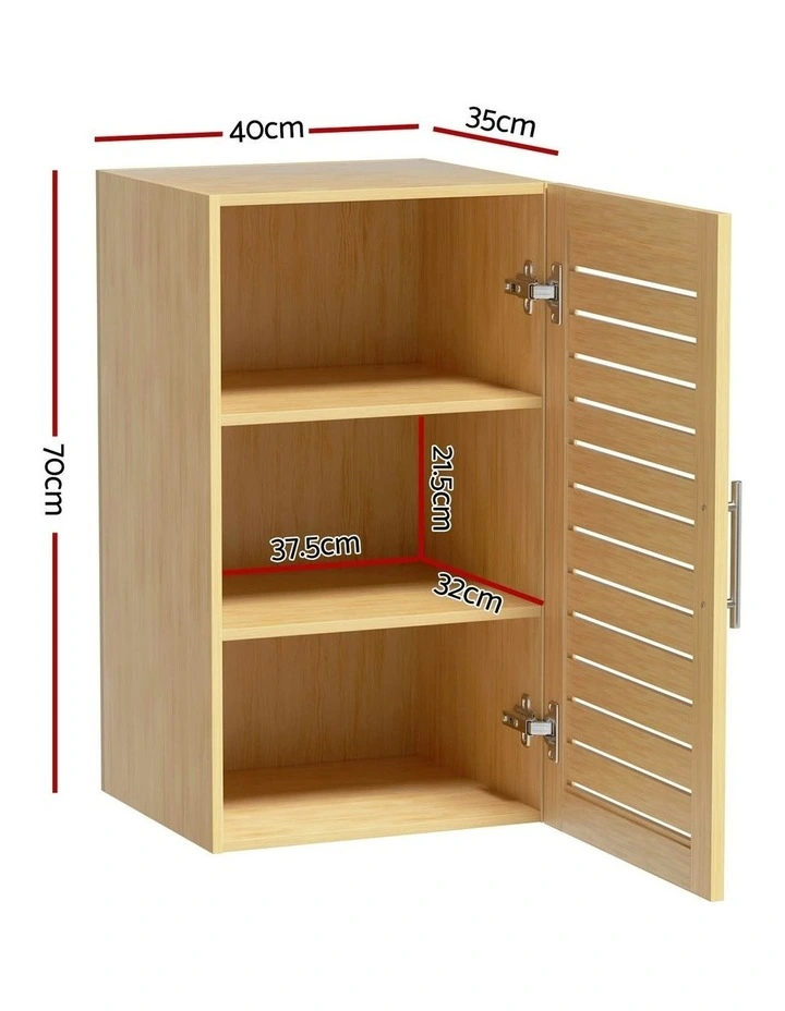 Artiss Artiss Jill Bathroom Storage Cabinet 70CM Pine | MYER