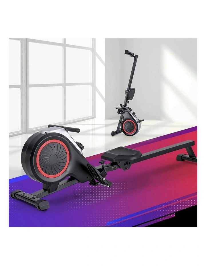 Everfit Rowing Machine 16 Levels In Black | MYER