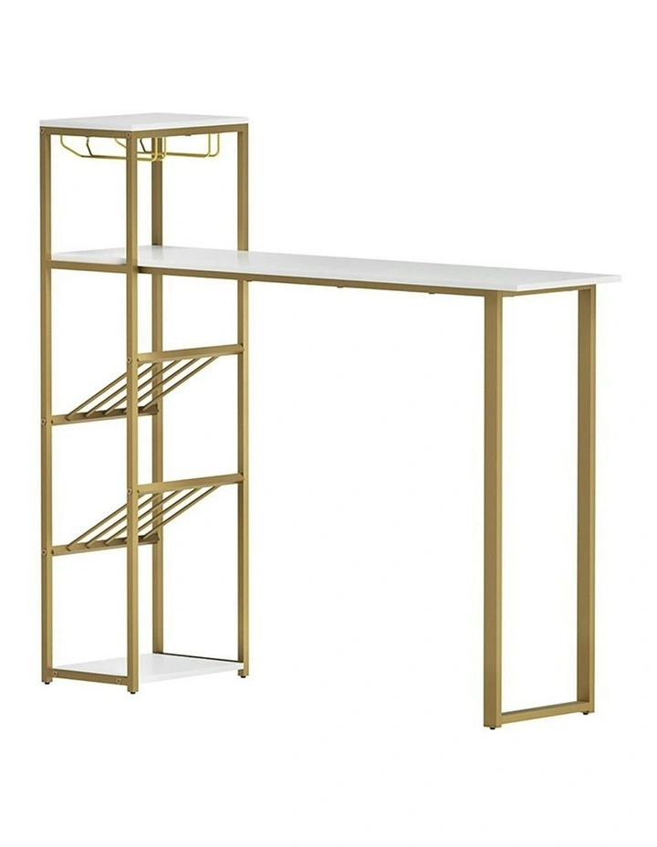 Artiss Bar Table in White | MYER