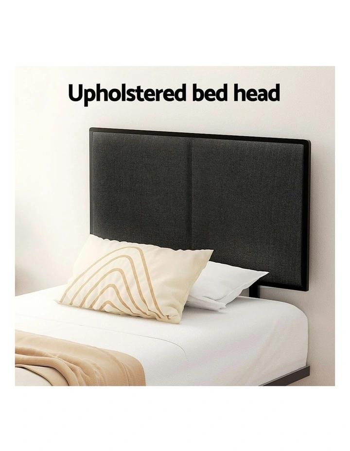 Artiss Metal Bed Frame King Single Size In Black Myer