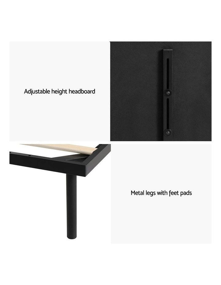 Artiss Metal Bed Frame King Single Size In Black Myer