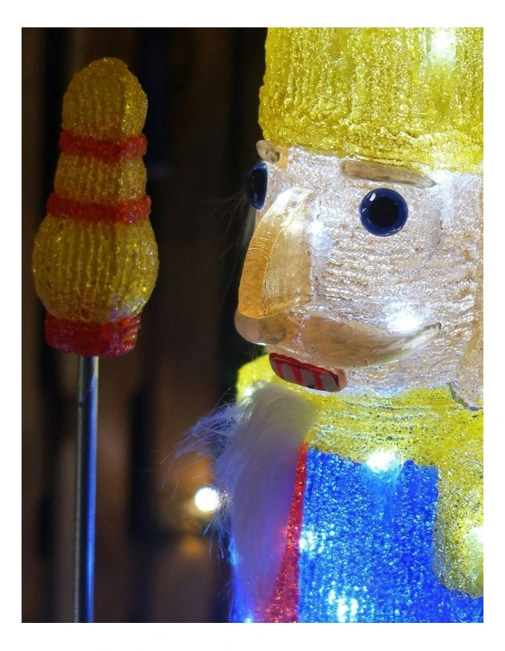 Lexi Lighting Acrylic Nutcracker V3 Light in Multi | MYER